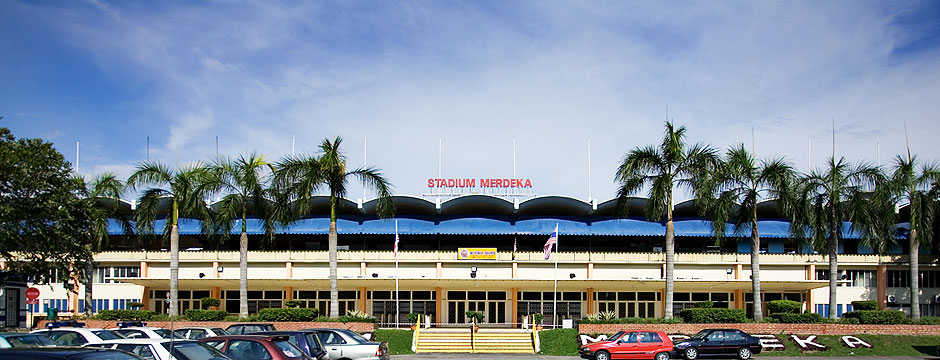 Stadium Merdeka: Facade by Day