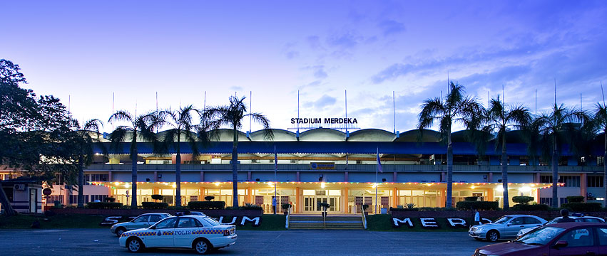 Stadium Merdeka: Morning Facade